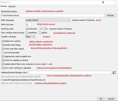 Arduino IDE | Arduino Robootika Viki | Fandom