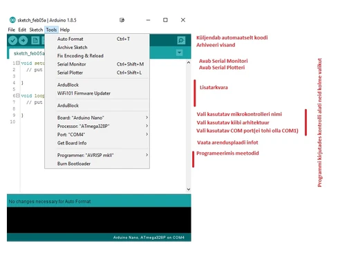 Arduino IDE | Arduino Robootika Viki | Fandom