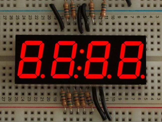 4-Digit 7-Segment Digital Clock Display | Arduino Wiki | Fandom