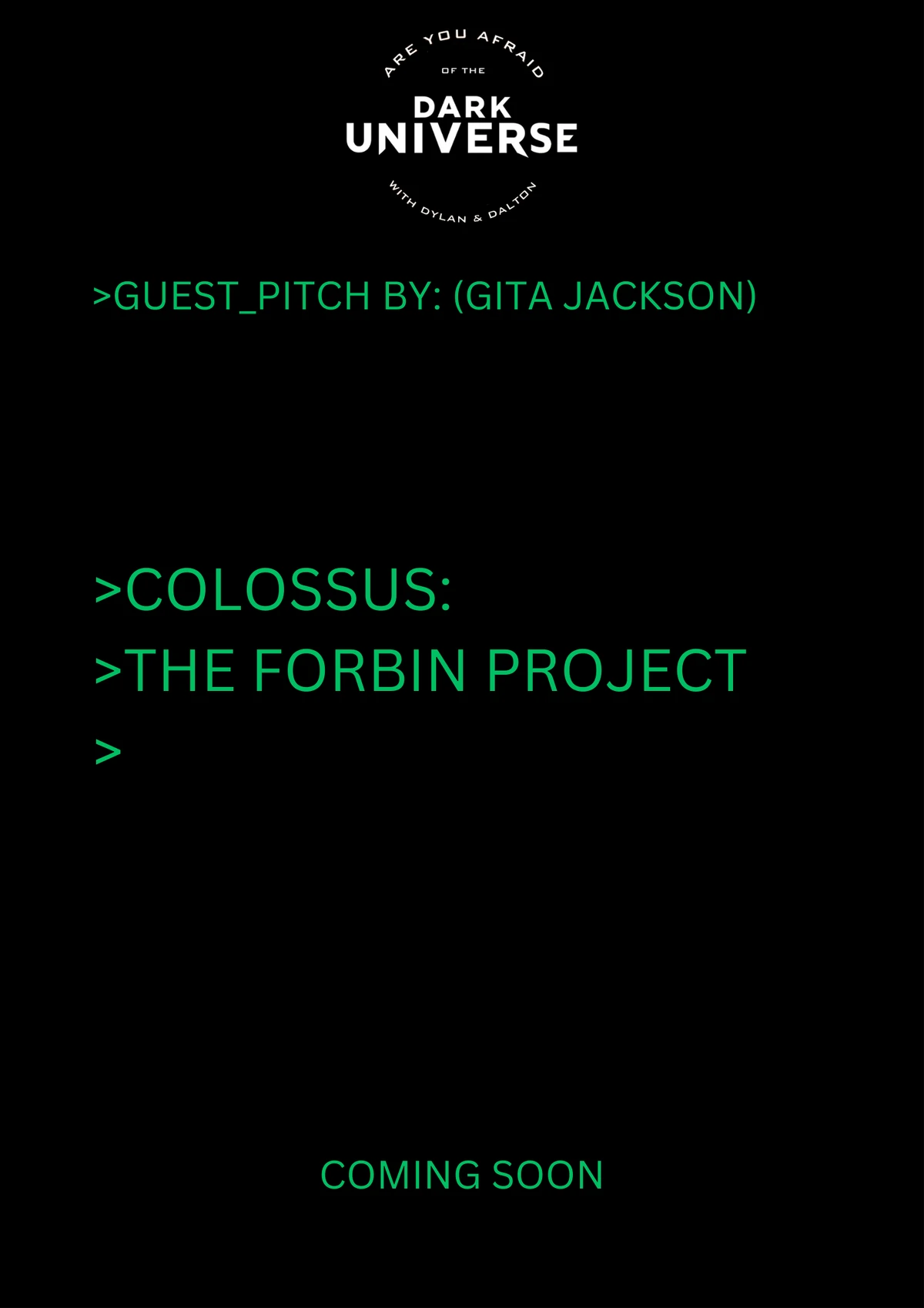 Colossus: The Forbin Project | Are You Afraid of the Dark Universe ...