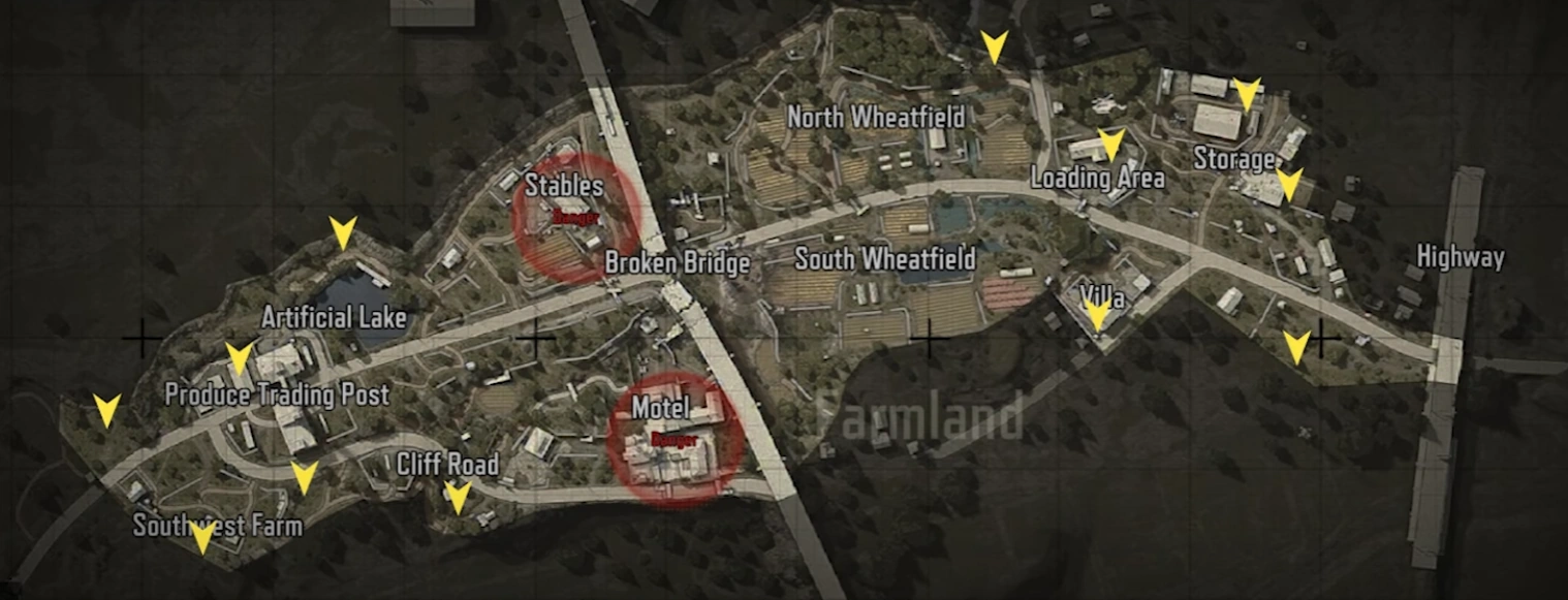 Arena Breakout Farm Map