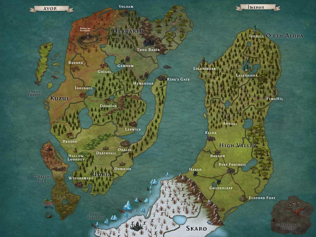 The World of Aresia | AresiaCampaign Wiki | Fandom