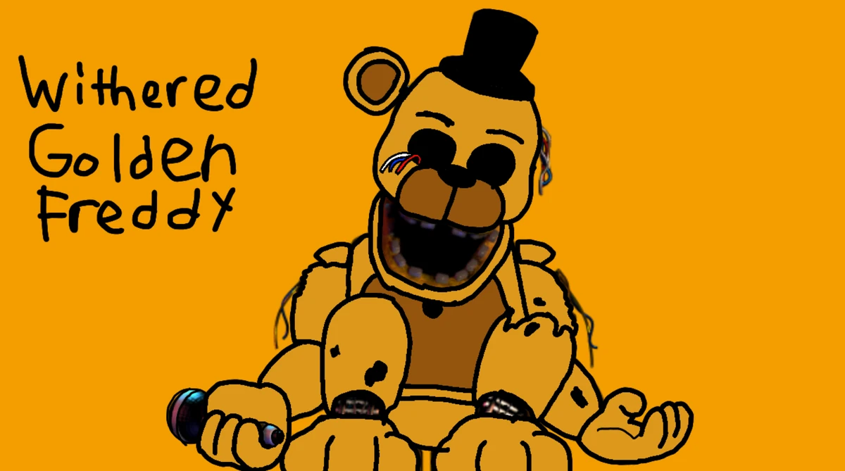 Withered Golden Freddy | Arion The Kid Wiki | Fandom
