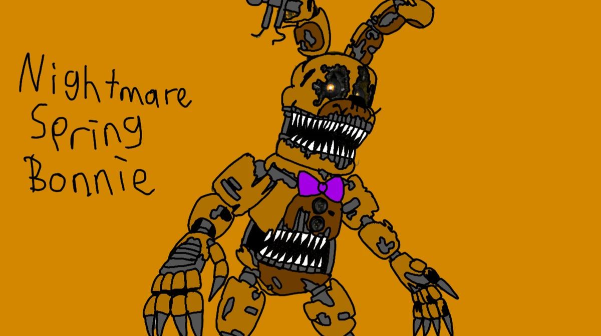 Nightmare Spring Bonnie | Arion The Kid Wiki | Fandom