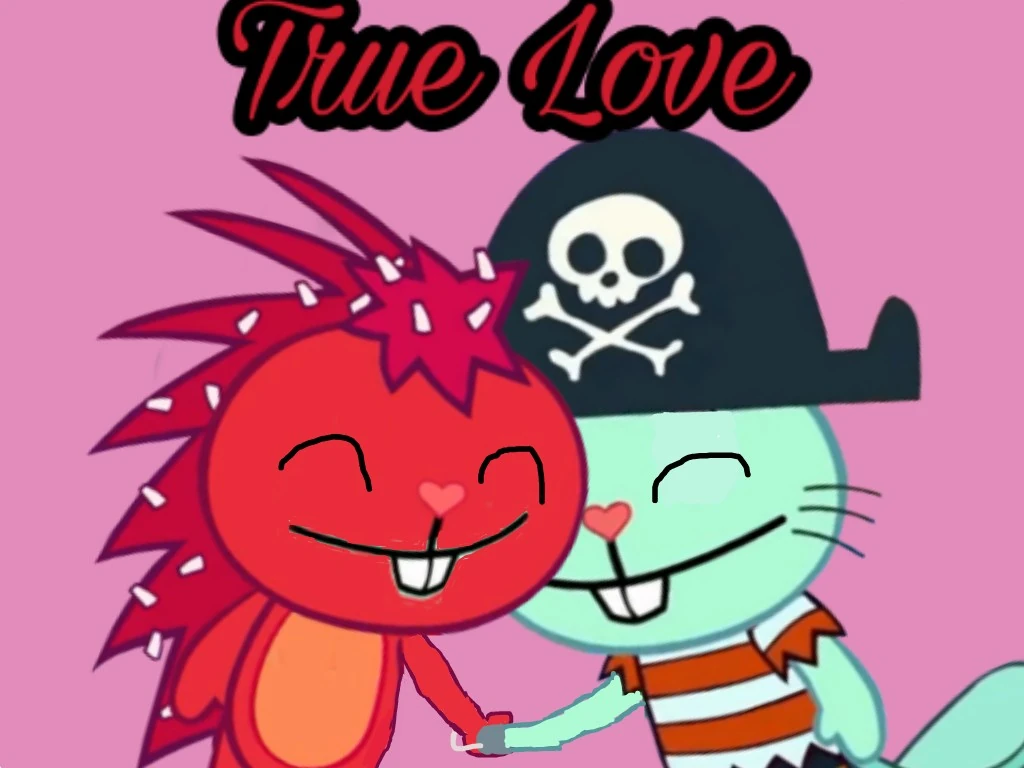 Flaky-Russell Relationship | Arissa123's Happy Tree Friends Fanon Wiki ...