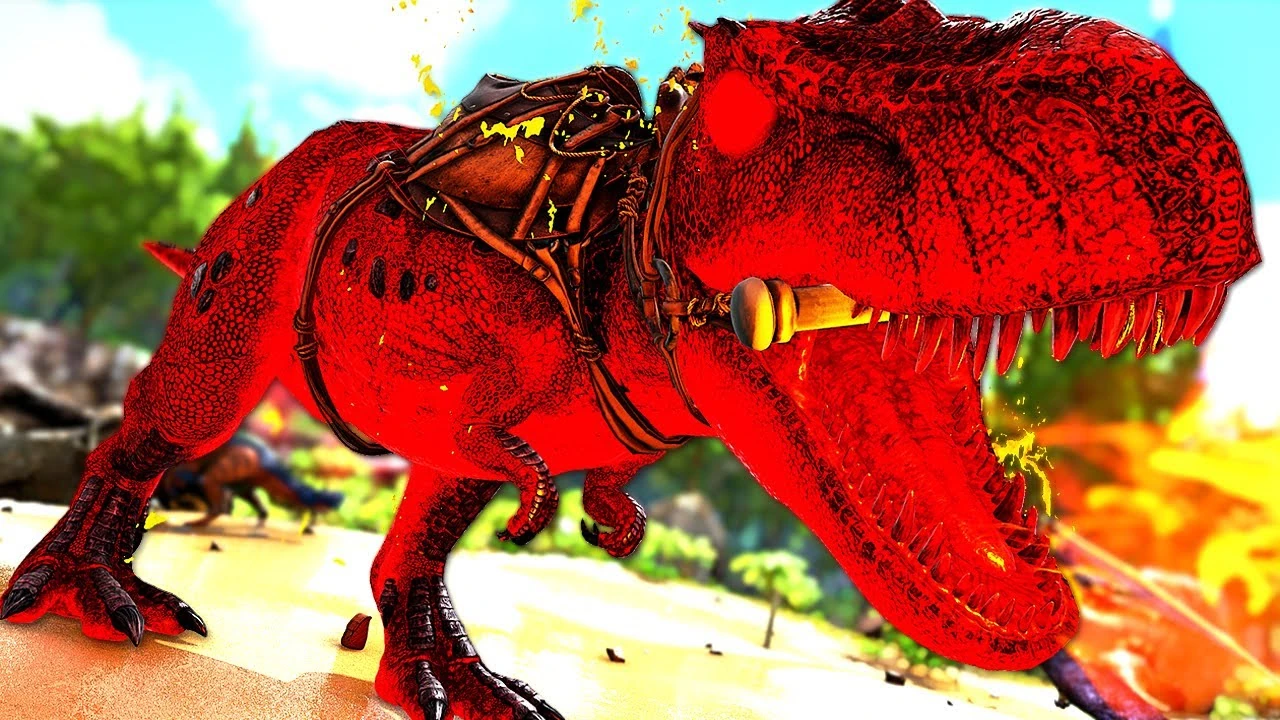 Alpha Tyrannosaurus Rex | Àrk Creatures Rebalanced Wiki | Fandom