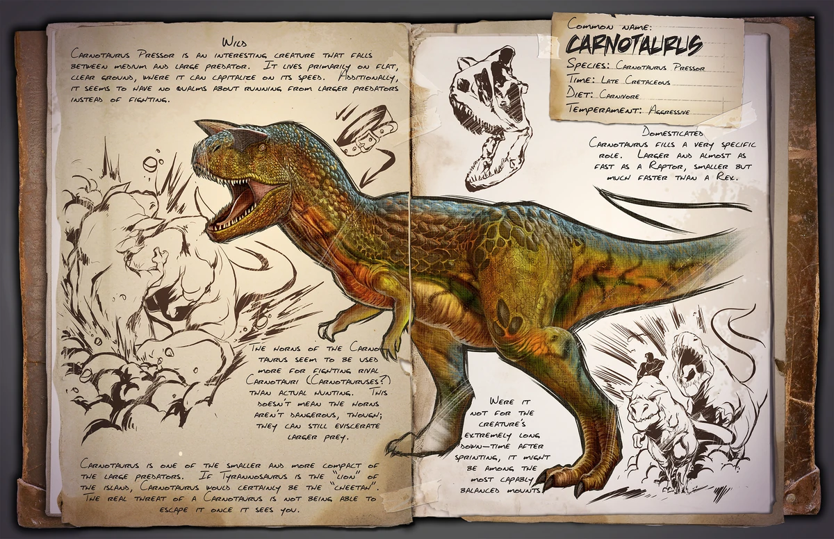 Carnotaurus | ARK: Survival Evolved Wiki | Fandom