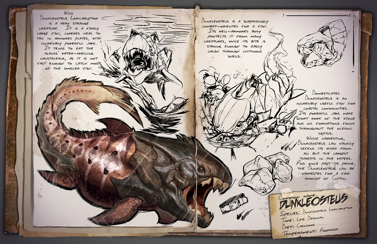 Dunkleosteus | ARK: Survival Evolved Wiki | Fandom