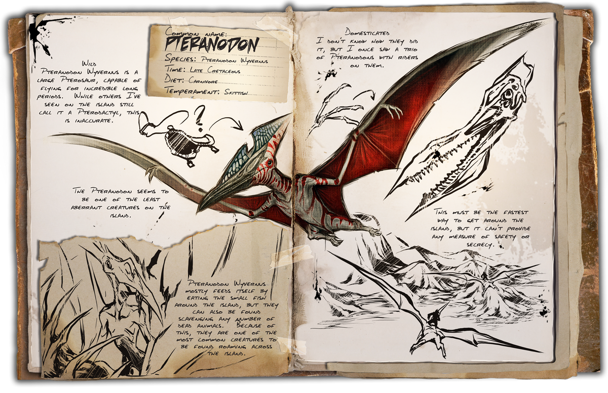Птеранодон Ark Survival Evolved вики Fandom