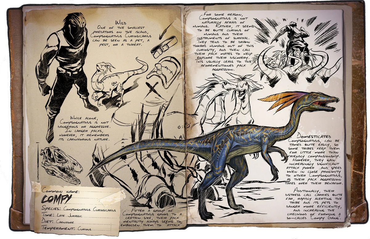 Компсогнат | ARK: Survival Evolved вики | Fandom