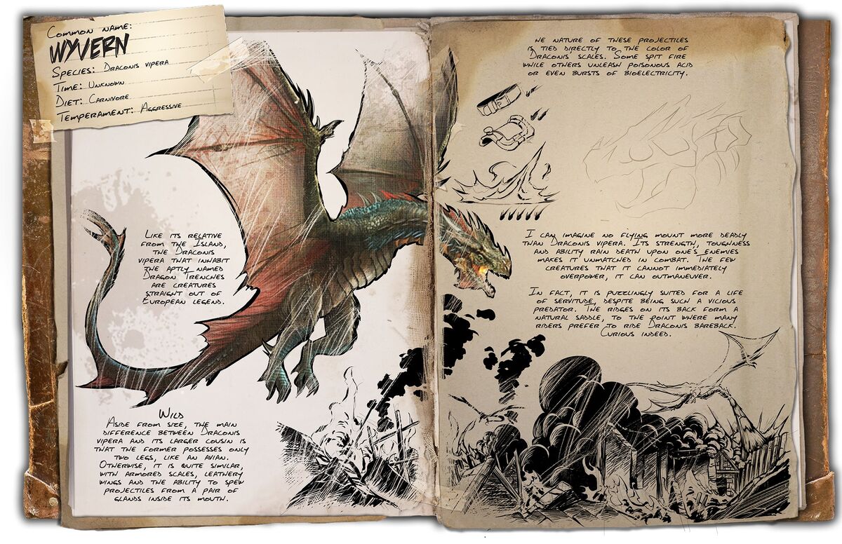 Виверна Ark Survival Evolved вики Fandom
