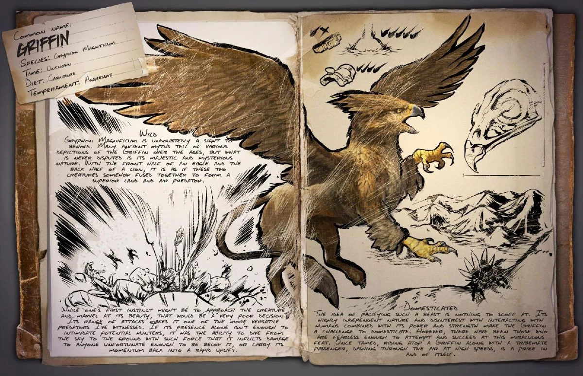 Griffin | ARK: Survival Evolved Wiki | Fandom