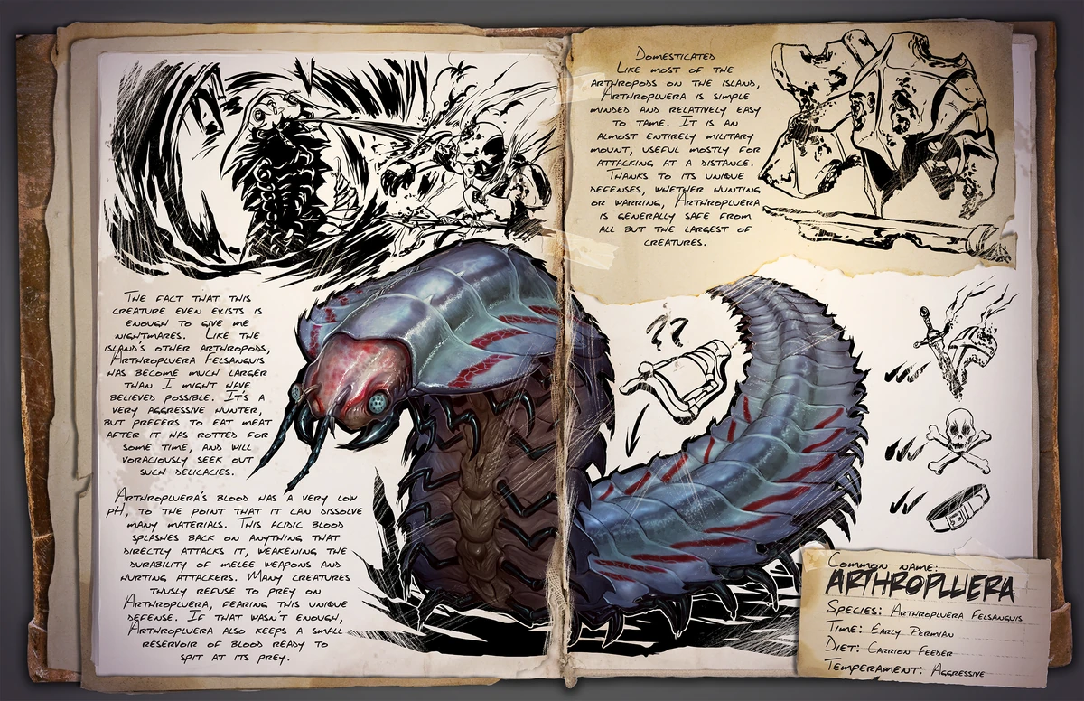 Arthropluera | ARK: Survival Evolved Wiki | Fandom