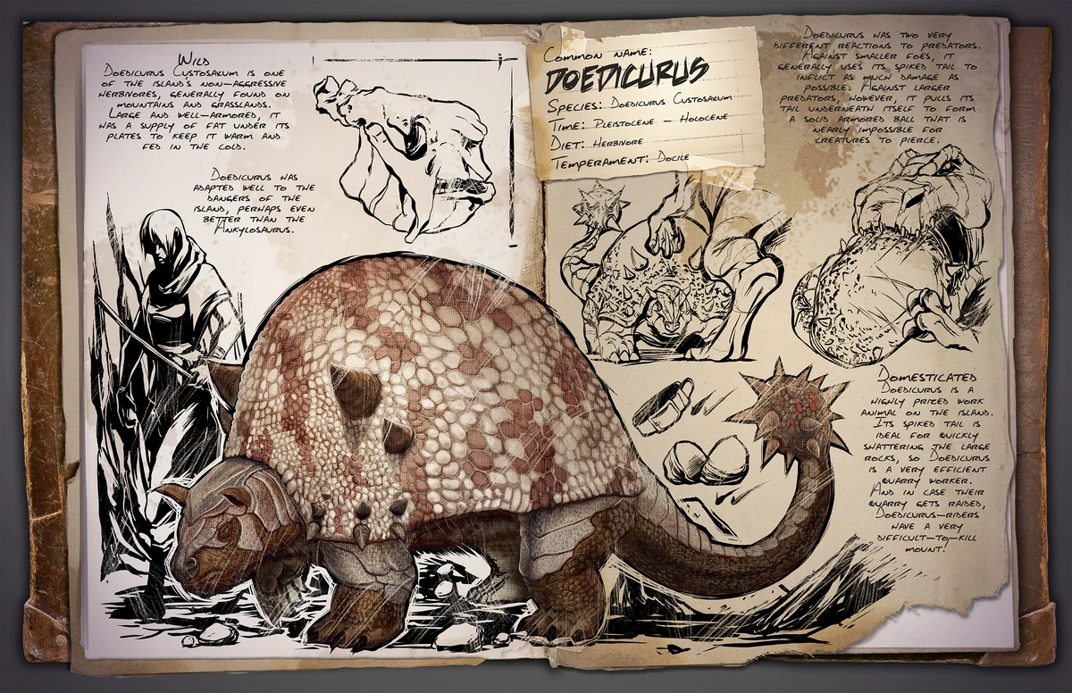Doedicurus | ARK: Survival Evolved Wiki | Fandom