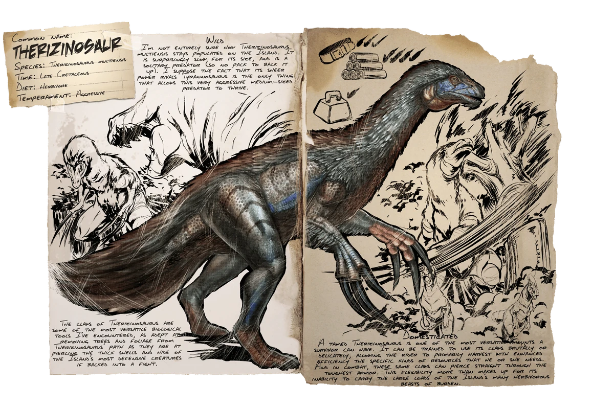 鐮刀龍 | ARK: Survival Evolved Wiki | Fandom