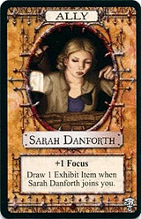 Sarah Danforth | Arkham Horror (Second Edition) Wiki | Fandom