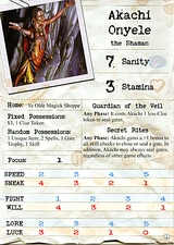 Akachi Onyele | Arkham Horror (Second Edition) Wiki | Fandom