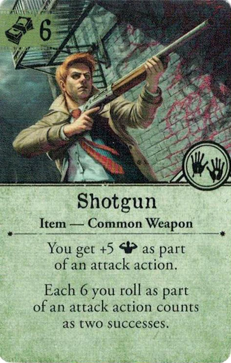 Shotgun | Arkham Horror Third Edition Wiki | Fandom