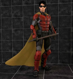 Batman Arkham City Robin Staff