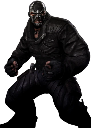 Arkham Origins Bane Without Mask