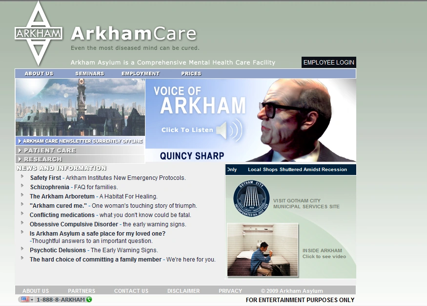 ArkhamCare | Arkham Wiki | Fandom
