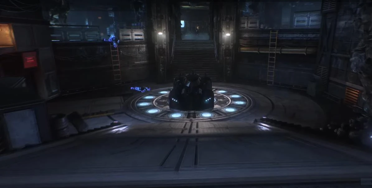 Batman Arkham Asylum Batcave