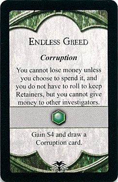 Endless Greed | 아컴호러 위키 | Fandom