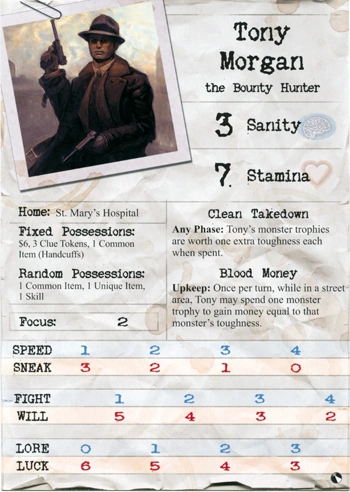 Tony Morgan | 아컴호러 위키 | Fandom