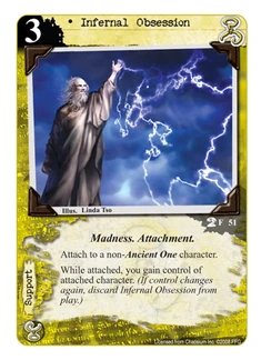 Infernal Obsession | Arkham Horror Files Wiki | Fandom