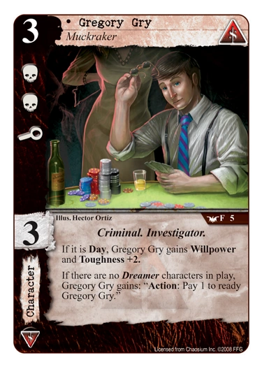 Gregory Gry | Arkham Horror Files Wiki | Fandom