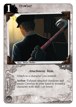 Crowbar | Arkham Horror Files Wiki | Fandom