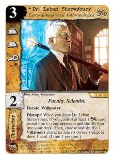 Dr. Laban Shrewsbury | Arkham Horror Files Wiki | Fandom