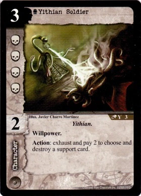 Yithian Soldier | Arkham Horror Files Wiki | Fandom