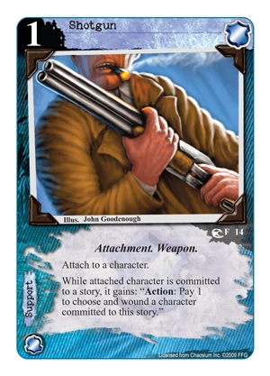 Shotgun | Arkham Horror Files Wiki | Fandom