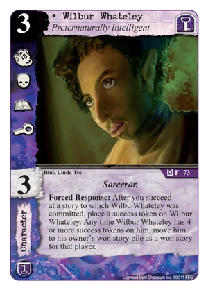 Wilbur Whateley | Arkham Horror Files Wiki | Fandom