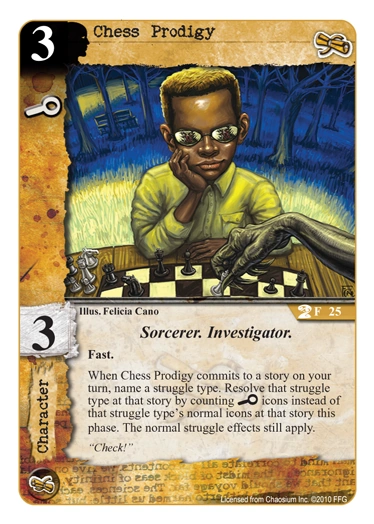 Chess Prodigy | Arkham Horror Files Wiki | Fandom