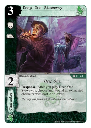 Deep One Stowaway | Arkham Horror Files Wiki | Fandom