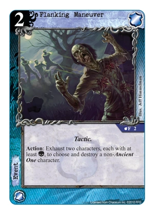 Flanking Maneuver | Arkham Horror Files Wiki | Fandom