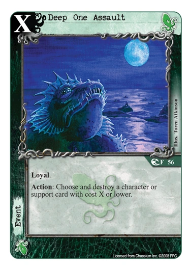Deep One Assault | Arkham Horror Files Wiki | Fandom