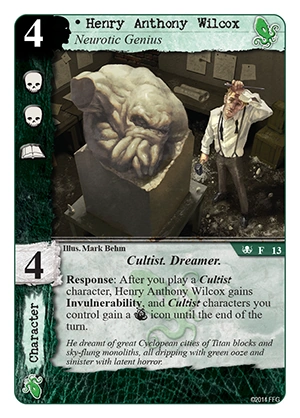 Henry Anthony Wilcox | Arkham Horror Files Wiki | Fandom