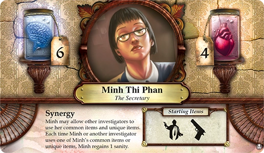Minh Thi Phan | Arkham Horror Files Wiki | Fandom