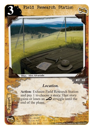 Field Research Station | Arkham Horror Files Wiki | Fandom