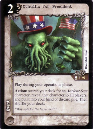 Cthulhu for President | Arkham Horror Files Wiki | Fandom