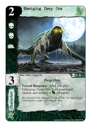 Emerging Deep One | Arkham Horror Files Wiki | Fandom
