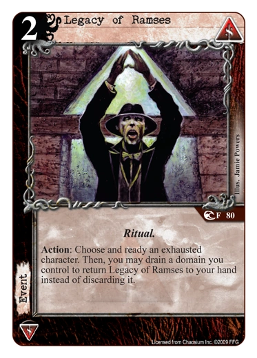 Legacy of Ramses | Arkham Horror Files Wiki | Fandom