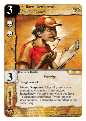 Norm Grzbowski | Arkham Horror Files Wiki | Fandom