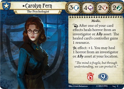 Carolyn Fern | Arkham Horror: The Card Game Wiki | Fandom