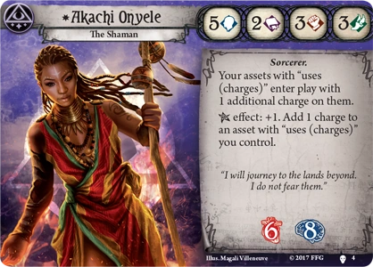 Akachi Onyele | Arkham Horror: The Card Game Wiki | Fandom