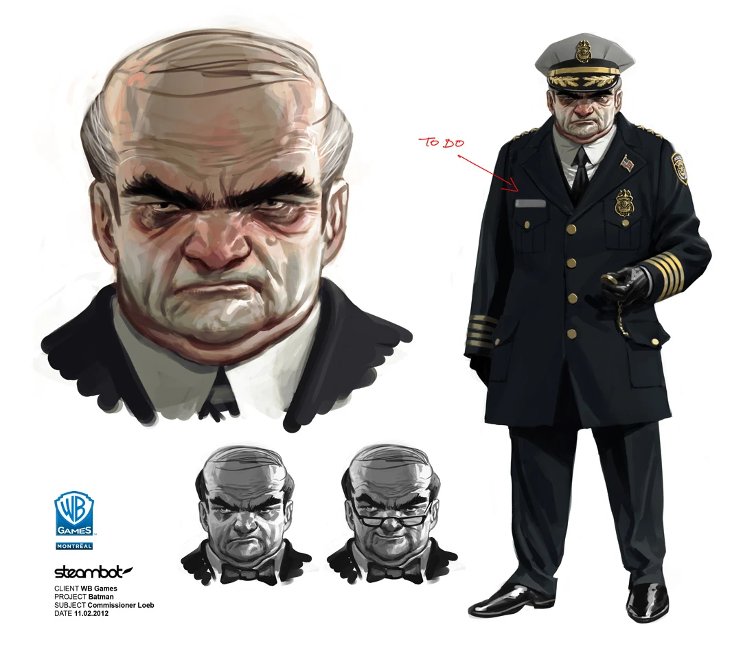 Comisario Loeb | Wiki Arkham Universe | Fandom