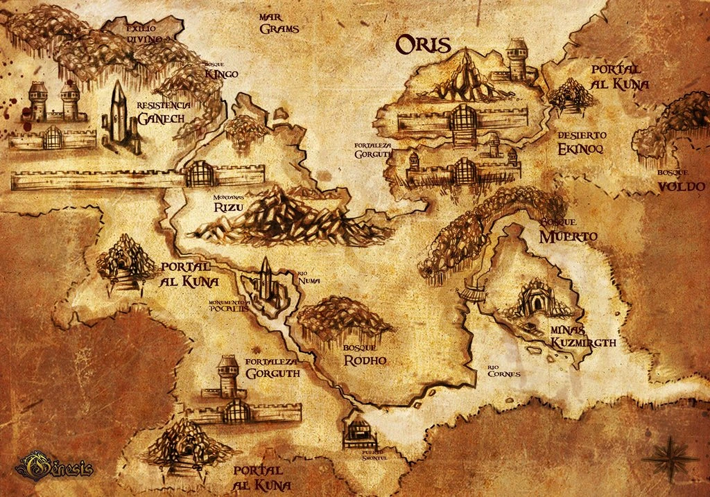 Mapa de Arkna | Wiki Arkna: Trading Card Game | Fandom